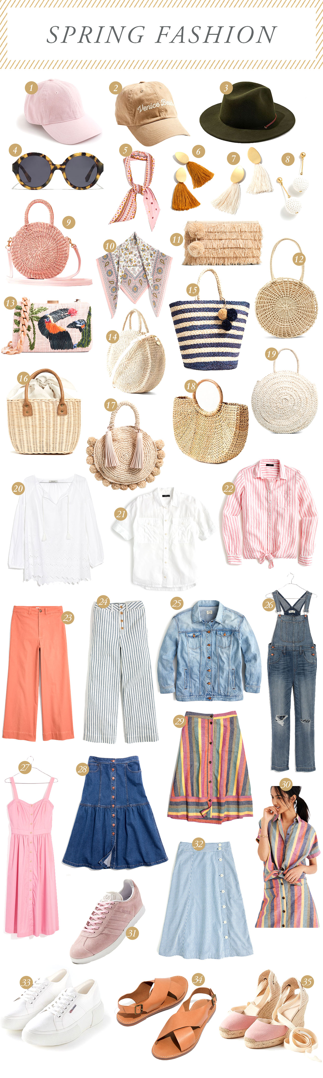 Favorite Spring Fashion Finds — West Coast Capri