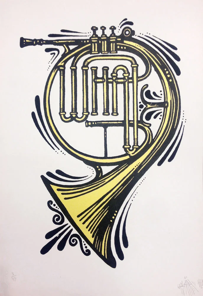 Cosmic Gypsies Screen Print by Philth — Weapon of Choice