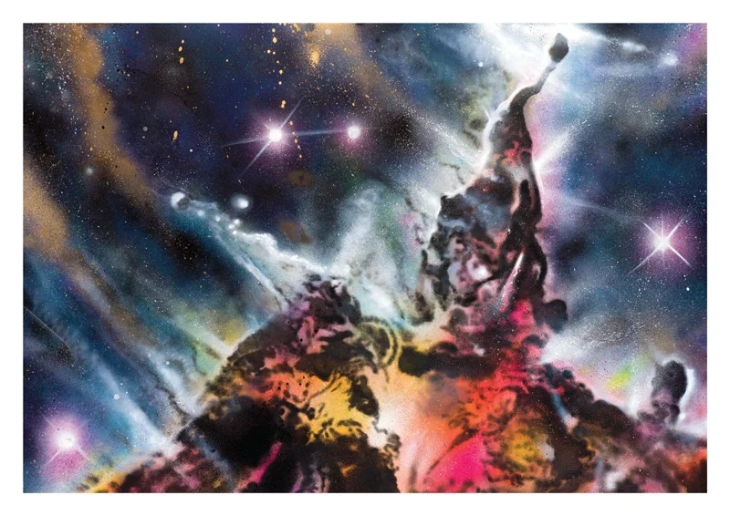 Cosmic Gypsies Screen Print by Philth — Weapon of Choice