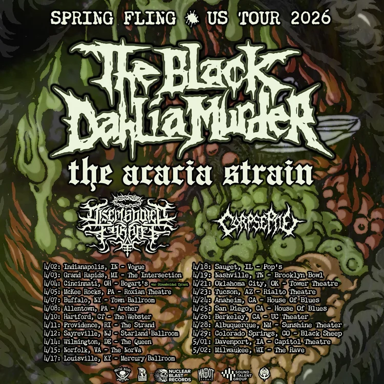 The Black Dahlia Murder Announce U.S. Tour With The Acacia Strain ...