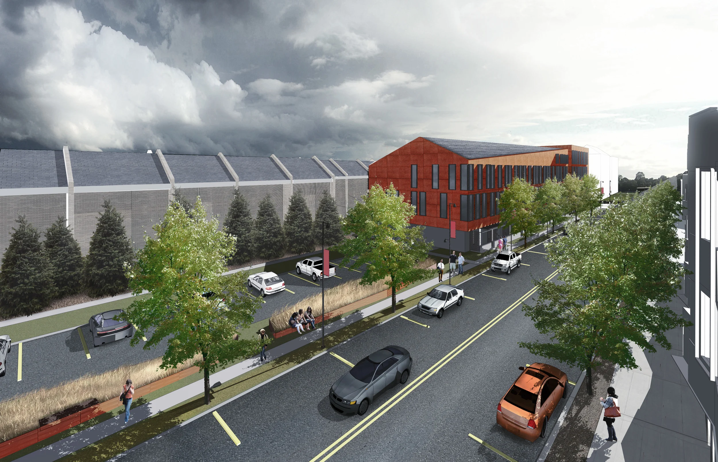 Sycamore Square interiors | architecture | urban design — BAU_Butzer ...