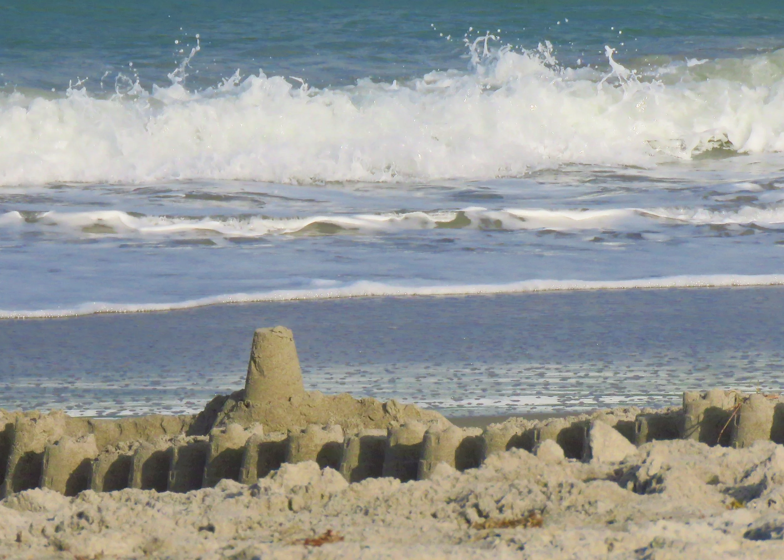As the Castle Crumbles: A Sandcastle's View of the Tide — Leigh Osgood ...
