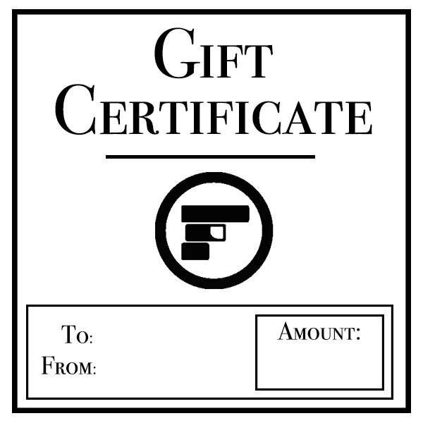 Shooting Certificate Templates