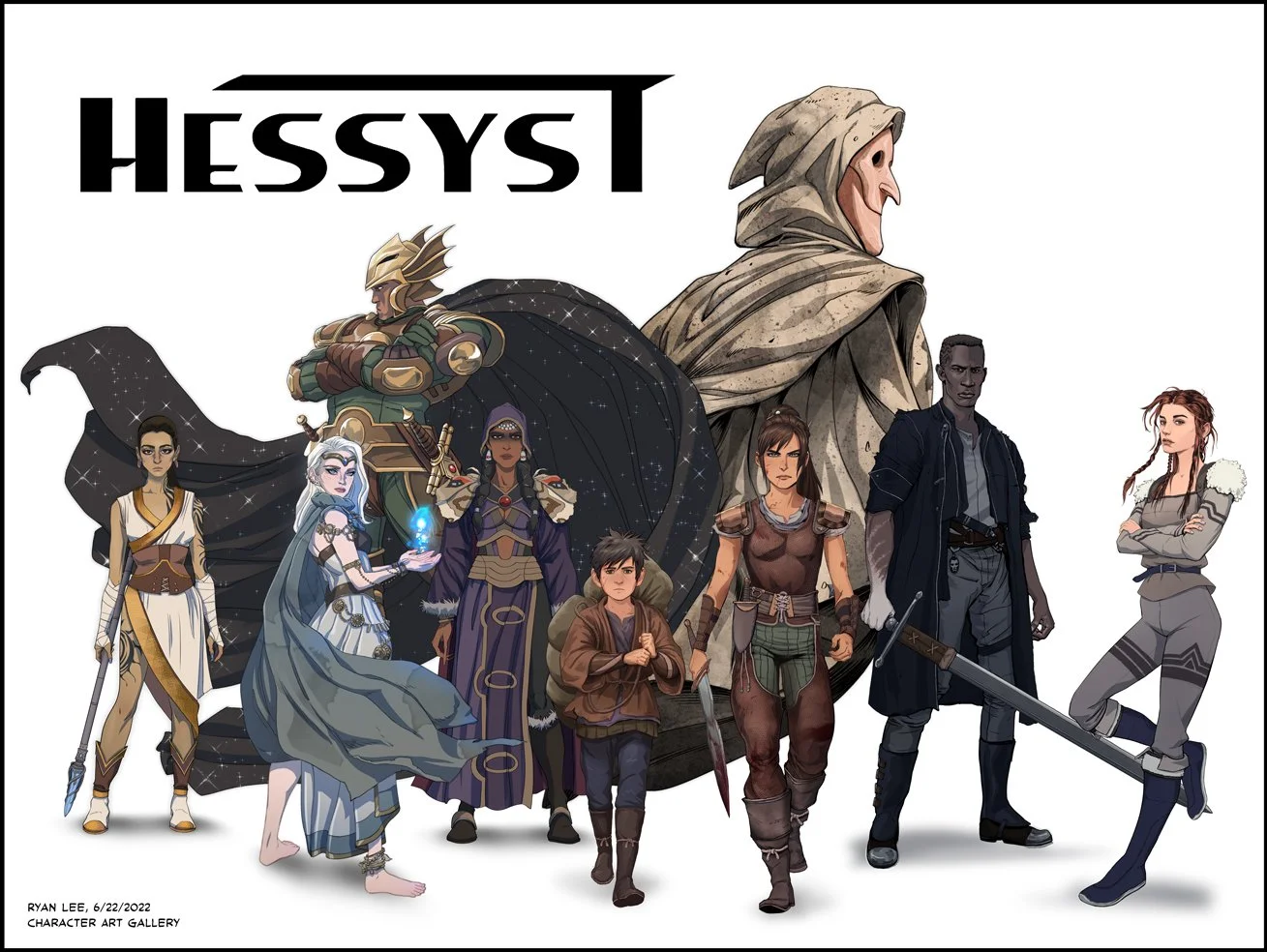 Dragon Age Inquisition Character Concept Art