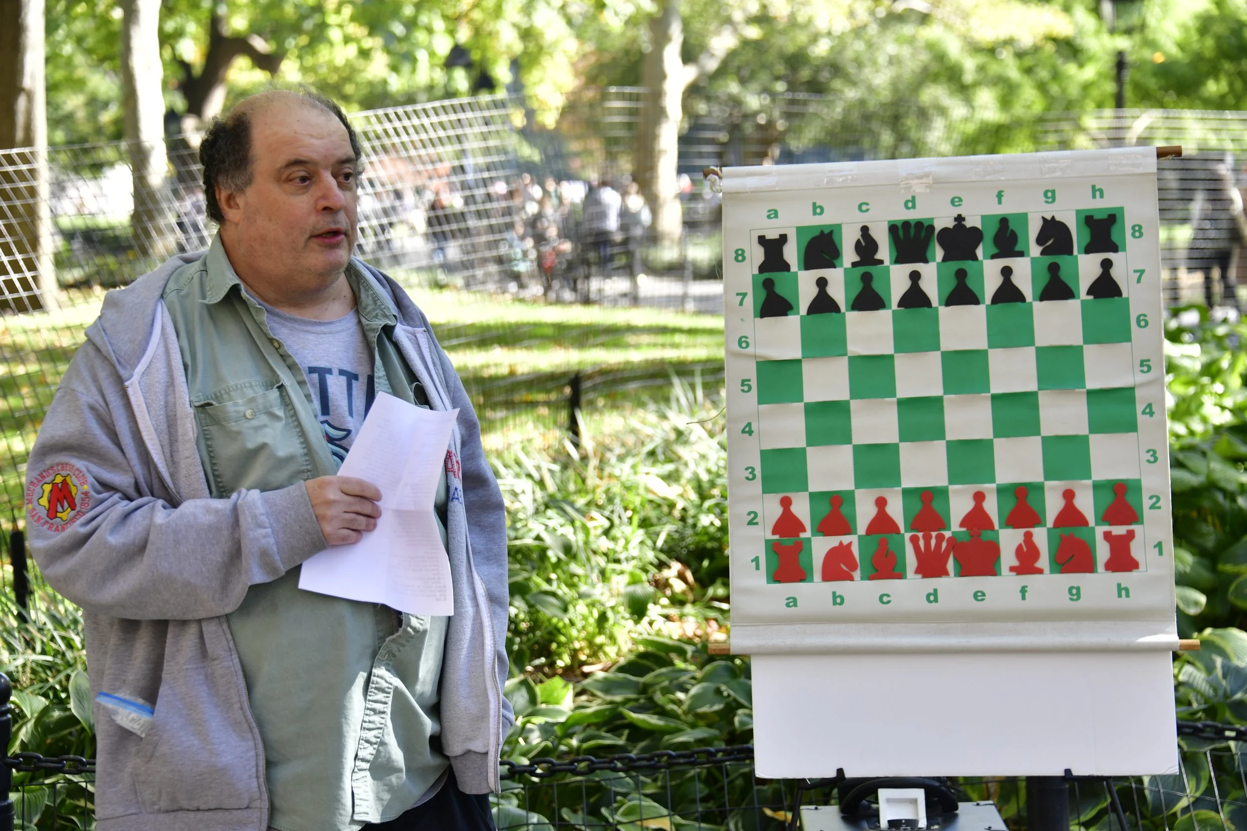 2nd Annual Washington Square Chess Exhibition A Huge Success — The ...