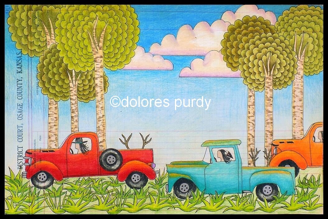 Dolores Purdy ~ ledger artist