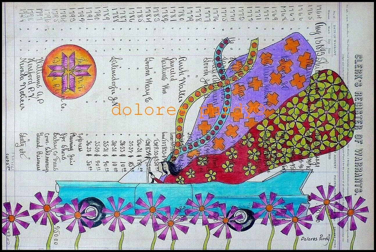 sold work — Dolores Purdy ~ ledger artist