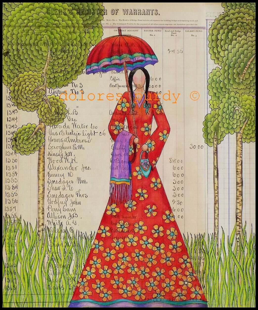 Dolores Purdy ~ ledger artist