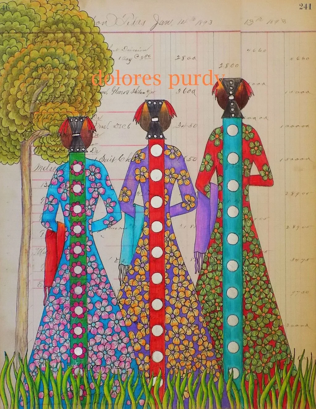 Dolores Purdy ~ ledger artist