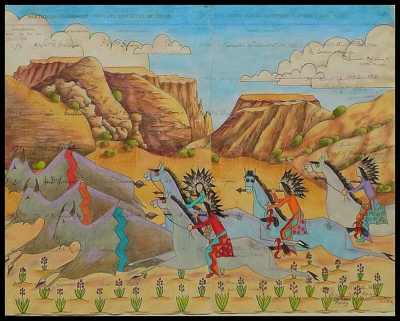 Dolores Purdy ~ ledger artist