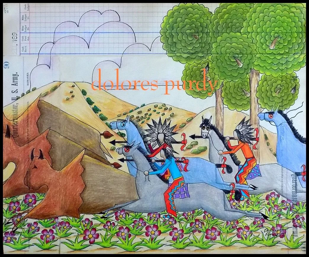 Dolores Purdy ~ ledger artist