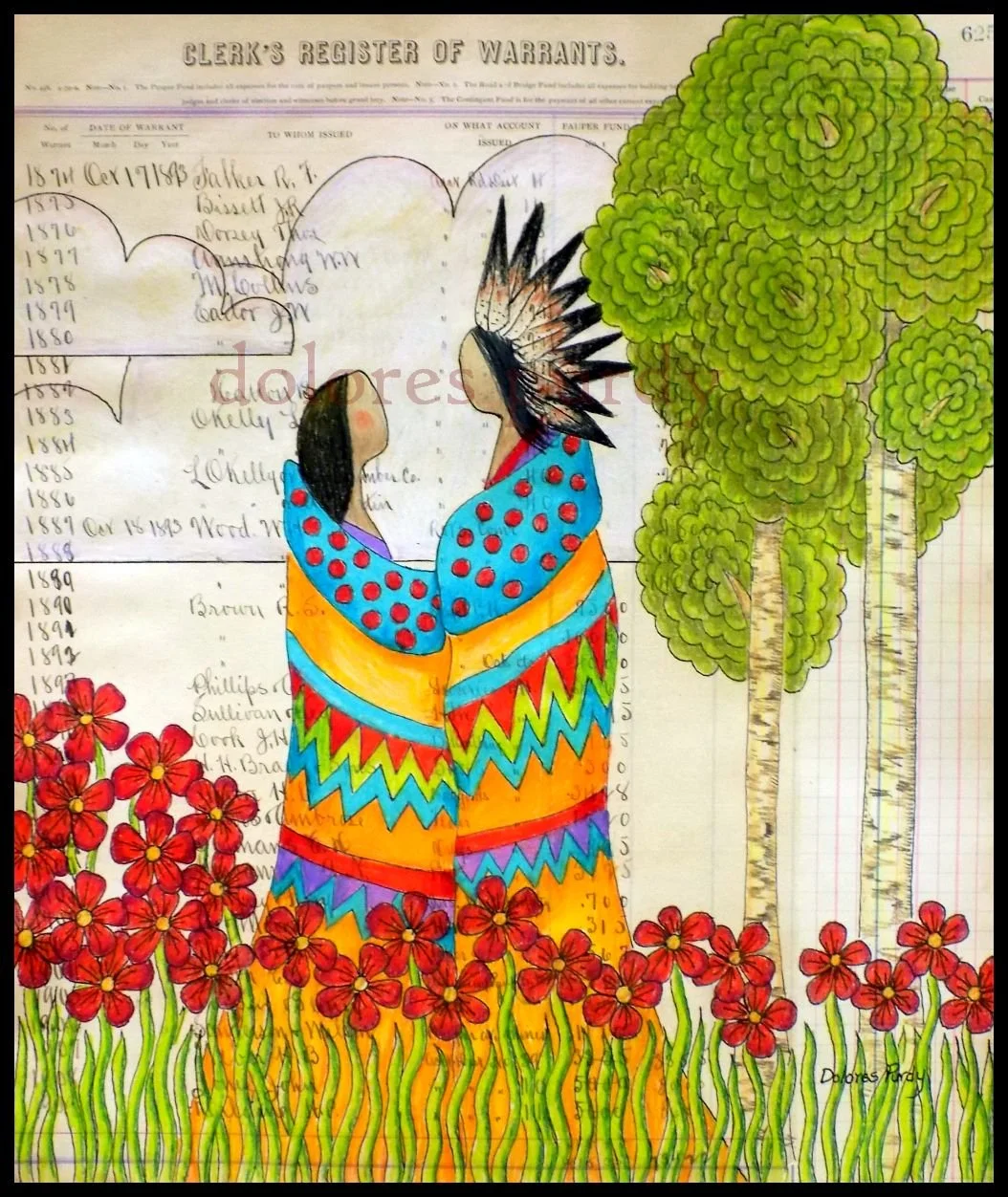 available work — Dolores Purdy ~ ledger artist