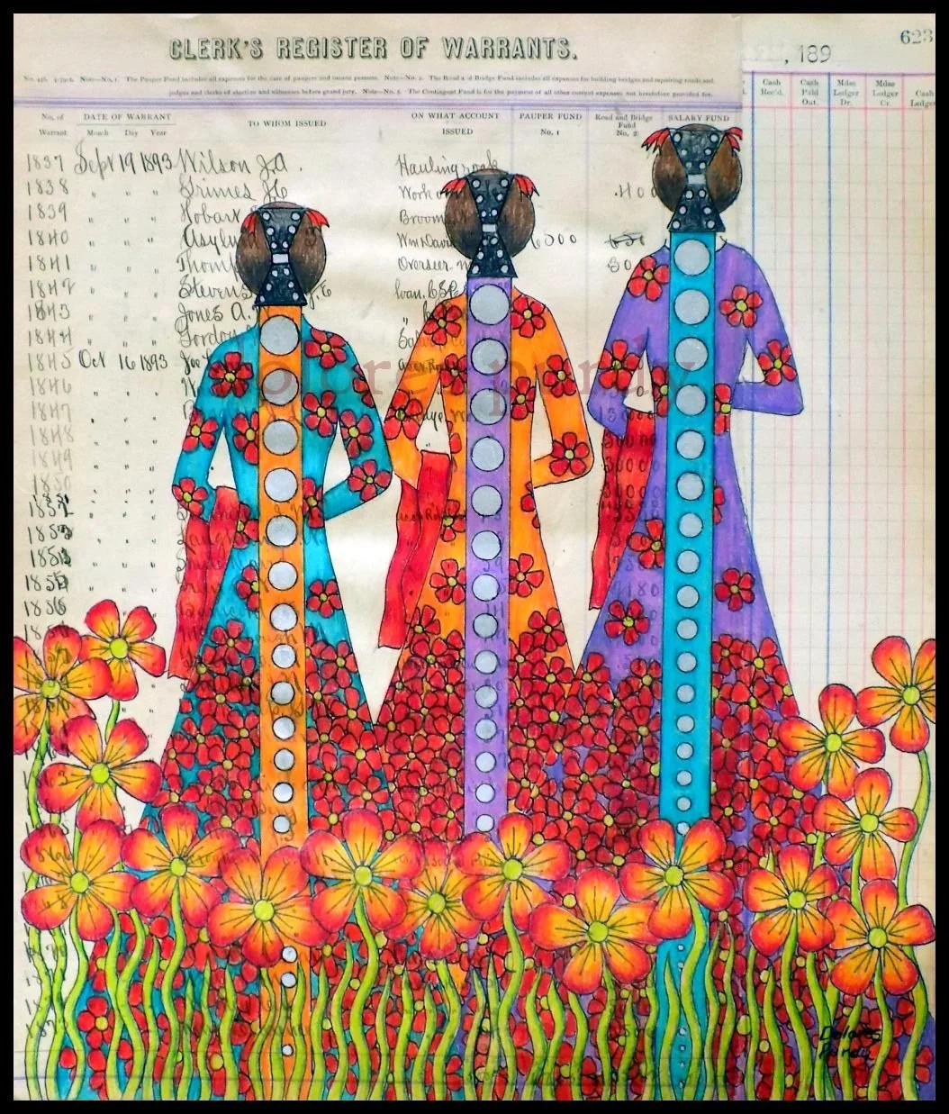 available work — Dolores Purdy ~ ledger artist