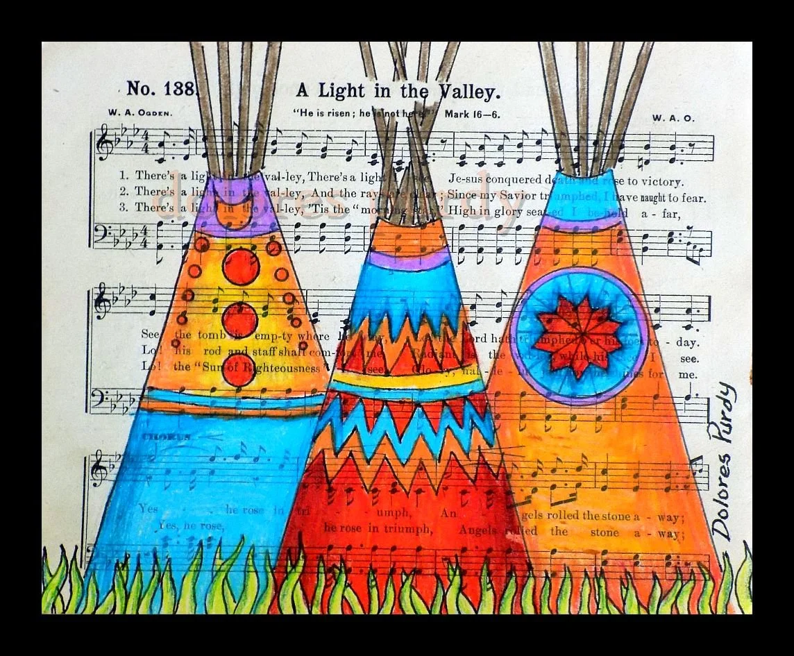 ledger art by dolores purdy — Dolores Purdy ~ ledger artist