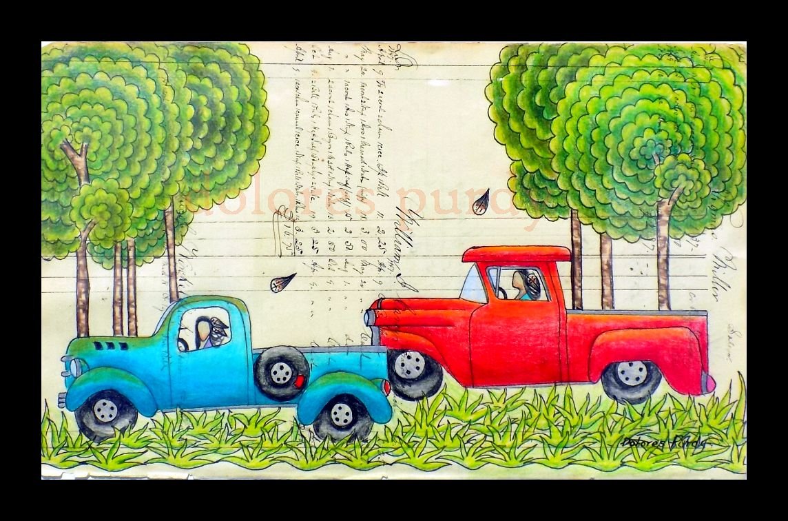 Dolores Purdy ~ ledger artist