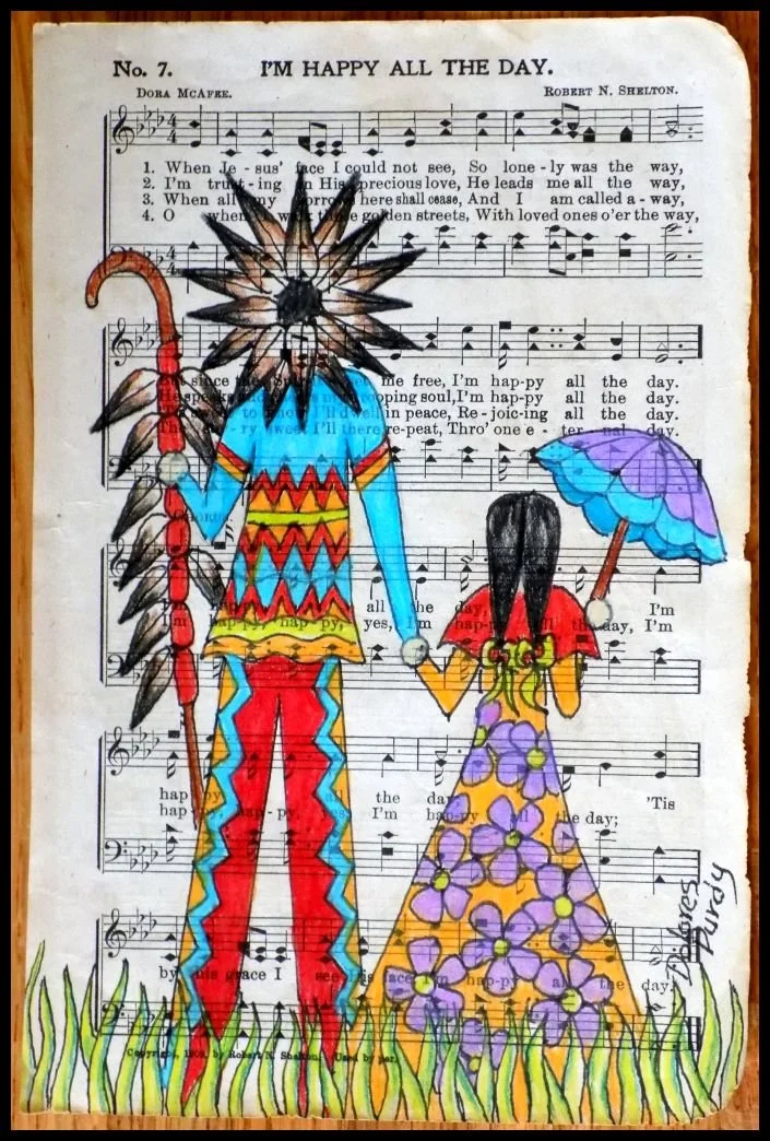 available work — Dolores Purdy ~ ledger artist