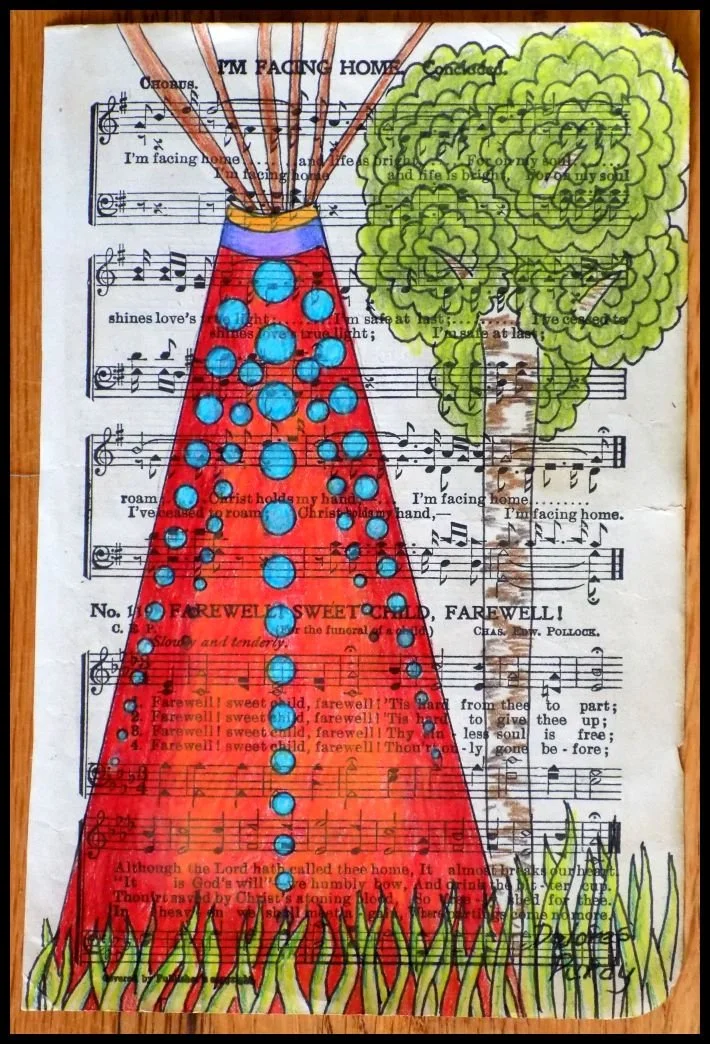 ledger art by dolores purdy — Dolores Purdy ~ ledger artist
