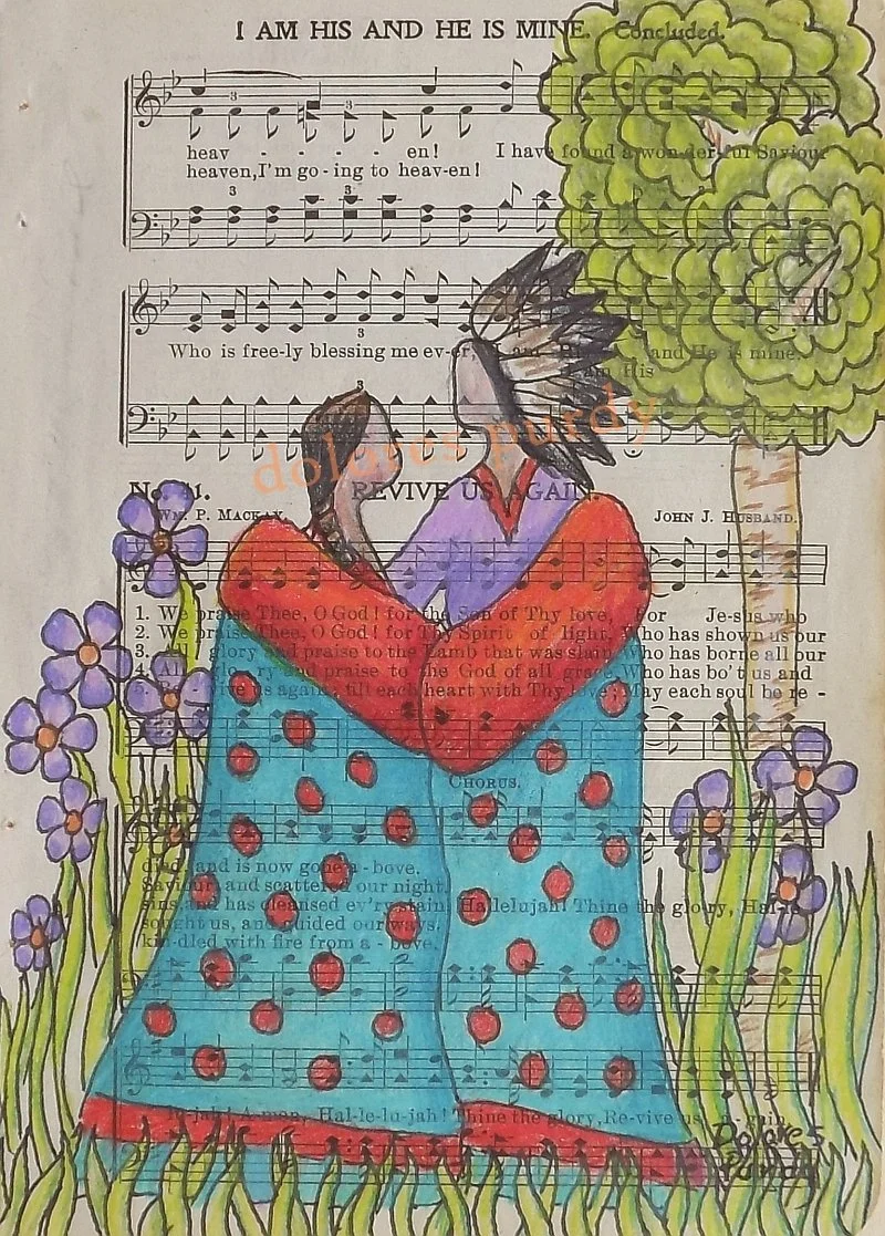 available work — Dolores Purdy ~ ledger artist