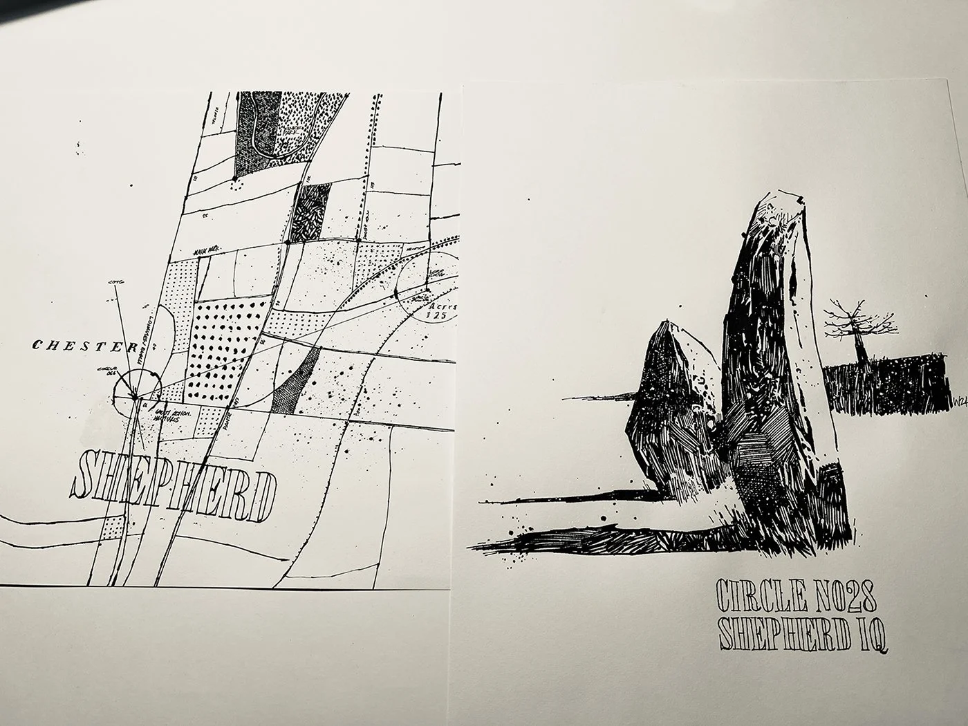 LORE #2 DRAWINGS — WORLD OF 7174