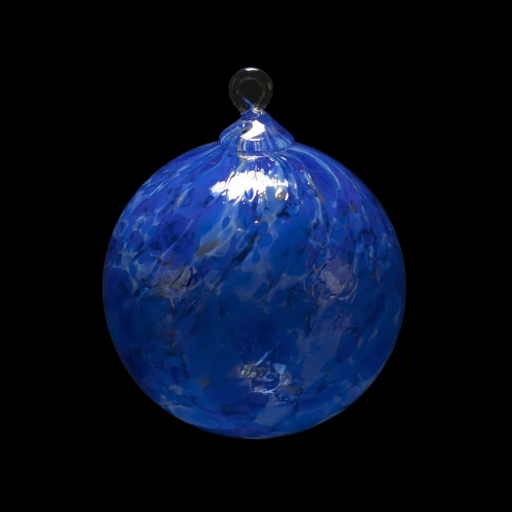 Blue Glass Orbs