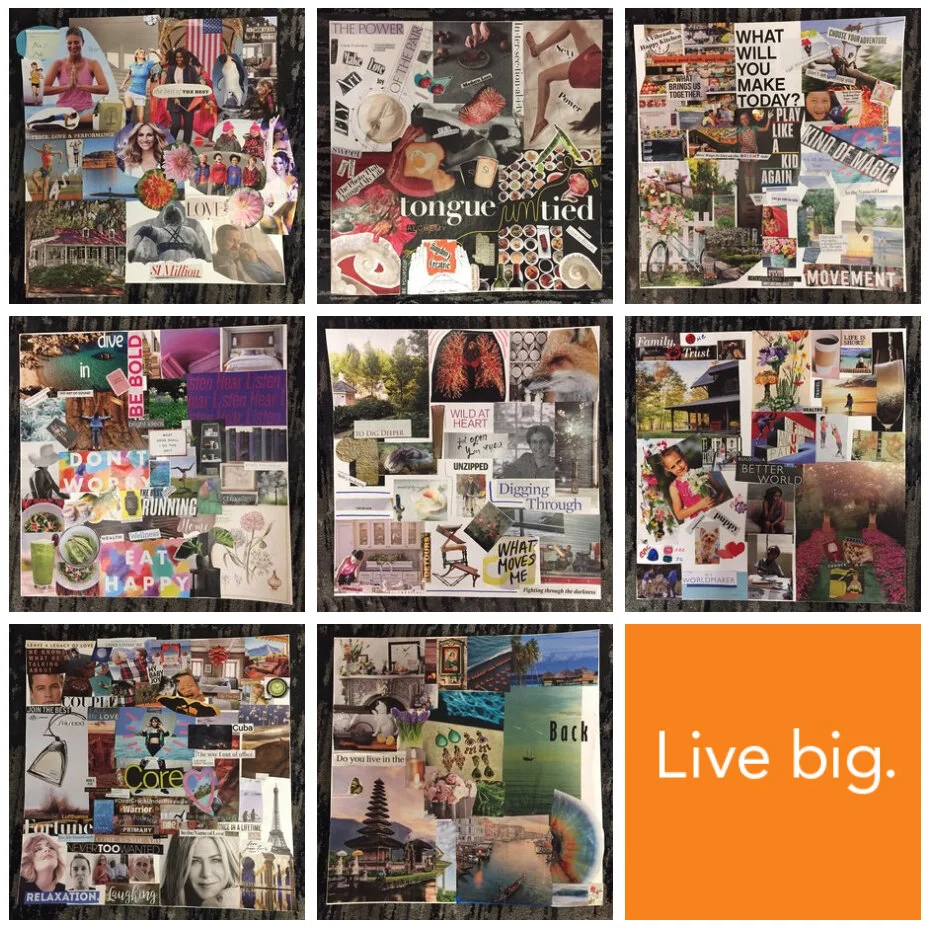The Dream Big Vision Board Workshop returns! — Rochelle Seltzer