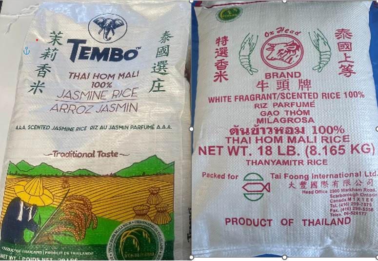 Jasmine Rice — J. F. Clarke Corporation