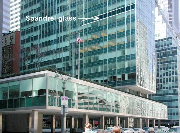 Architectural Terms "spandrel". (More than just spandrel glass ...
