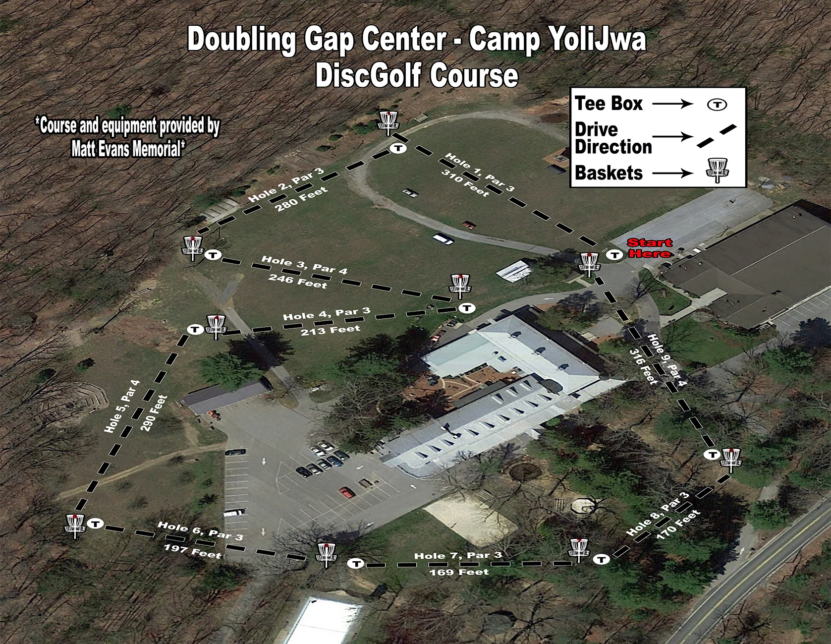 Grounds Maps — Doubling Gap Center, Home of camp YoliJwa