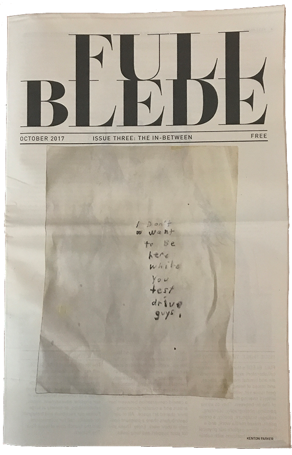 FULL BLEDE — Sacha Halona Baumann