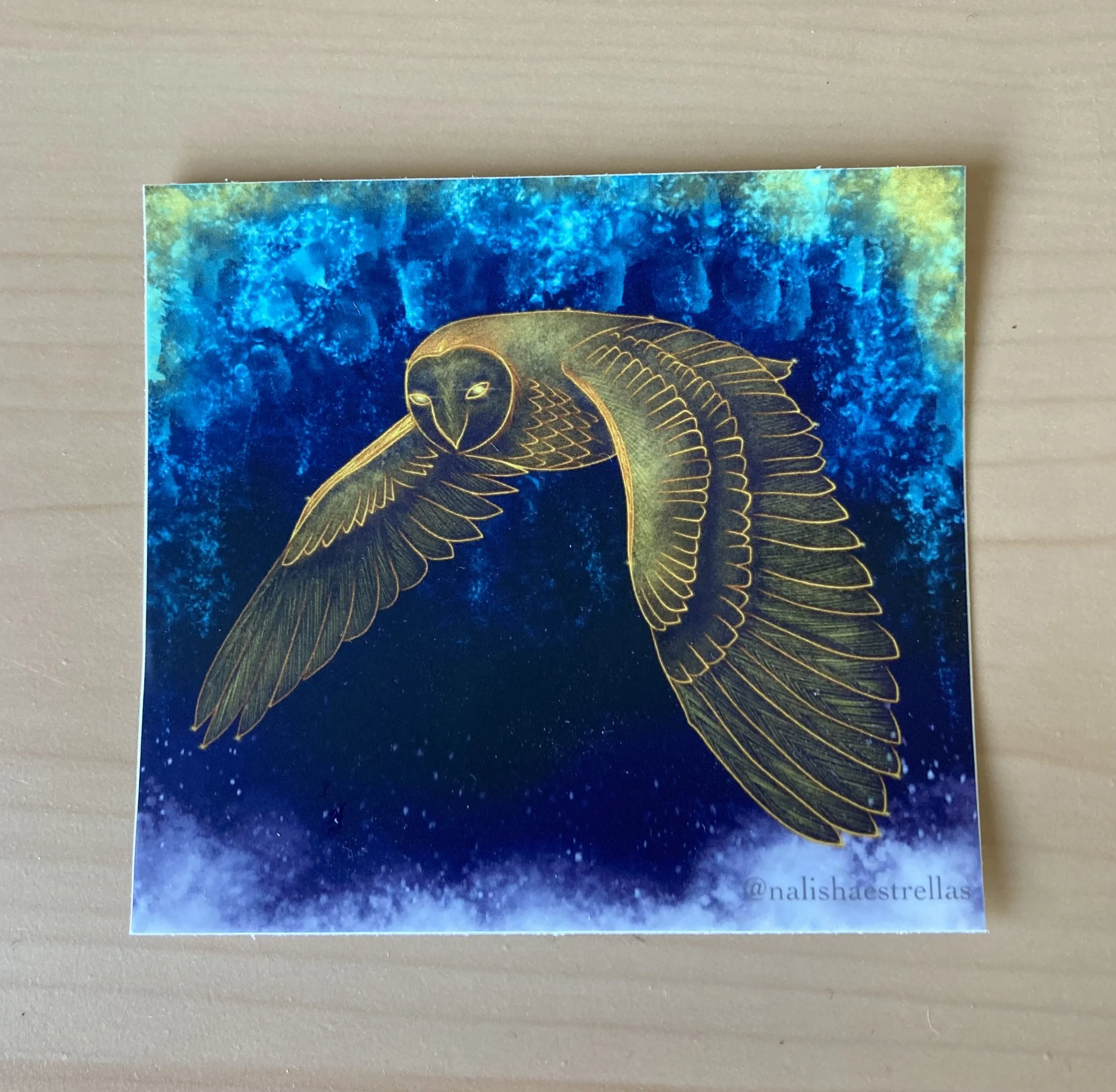 Sentinel Sticker — Nalisha Estrellas