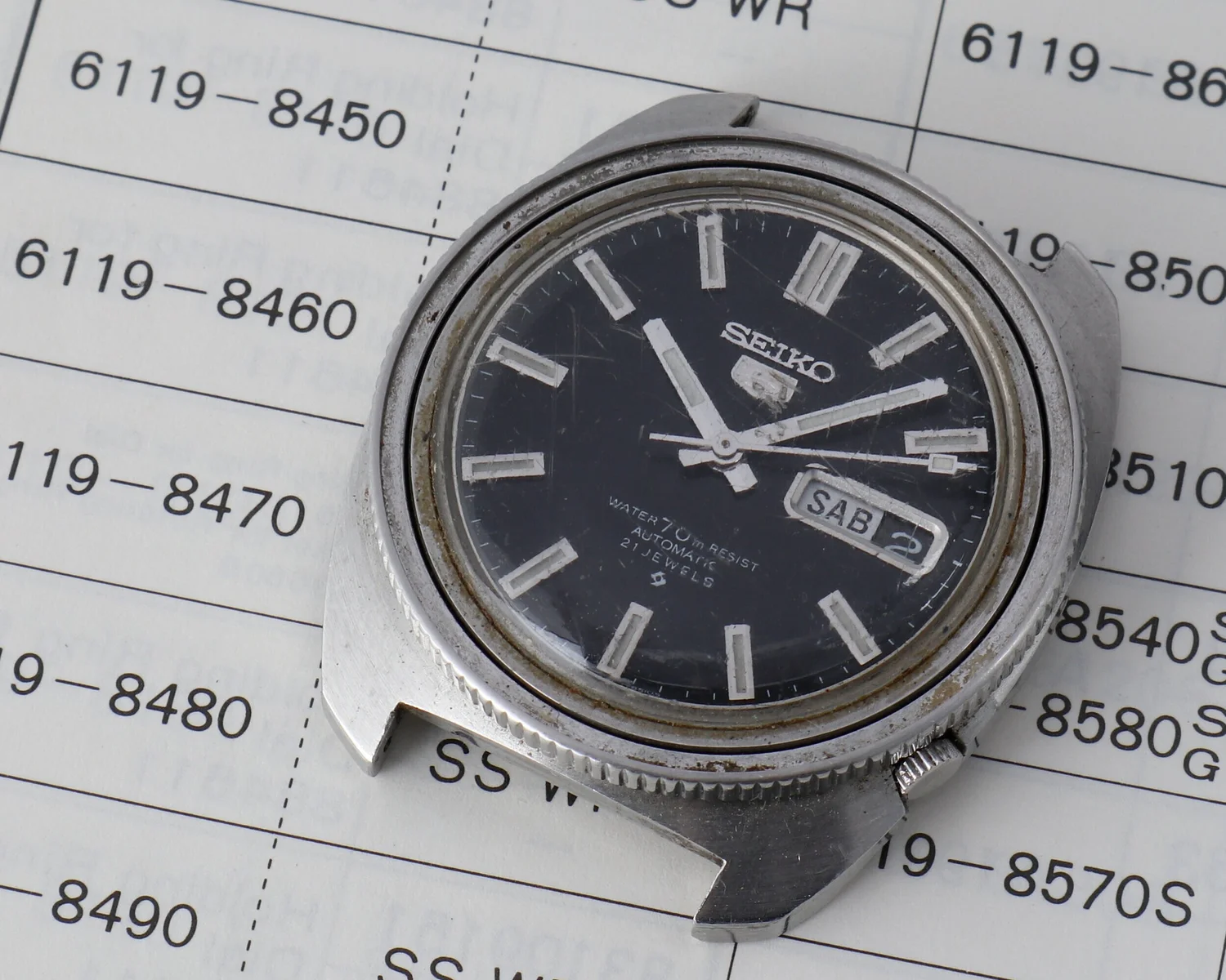 Gene Kranz Seiko 6119-8460 History & Information — Watch Supply House