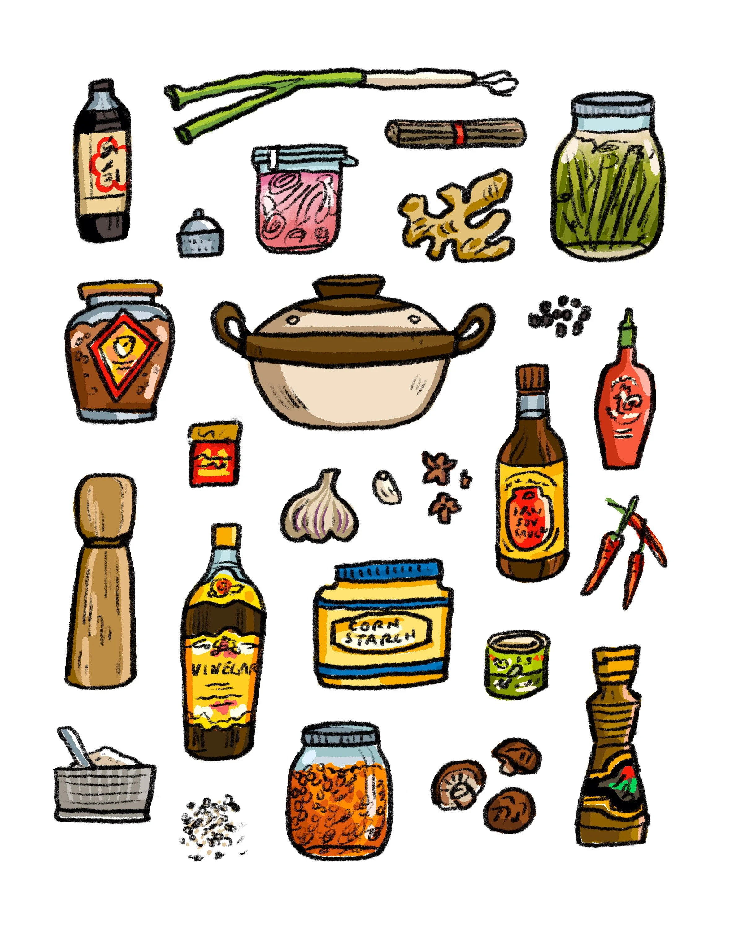Justine Wong Illustrations Patterns Portraits