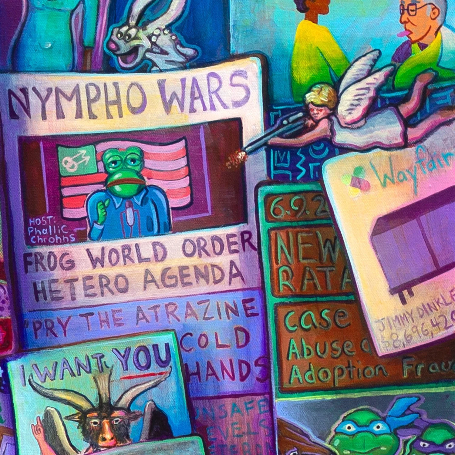 It's Always Sunny Poster - Pepe Silvia Conspiracy — John Speaker Art