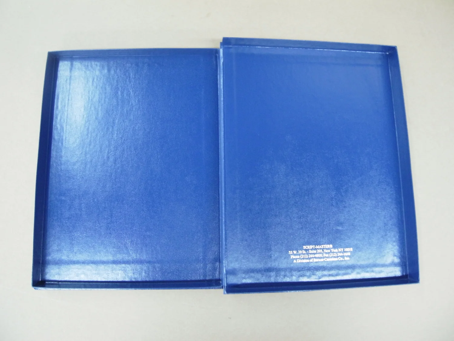 Scriptmaster | Handcrafted Presentation Goods — Brewer-Cantelmo