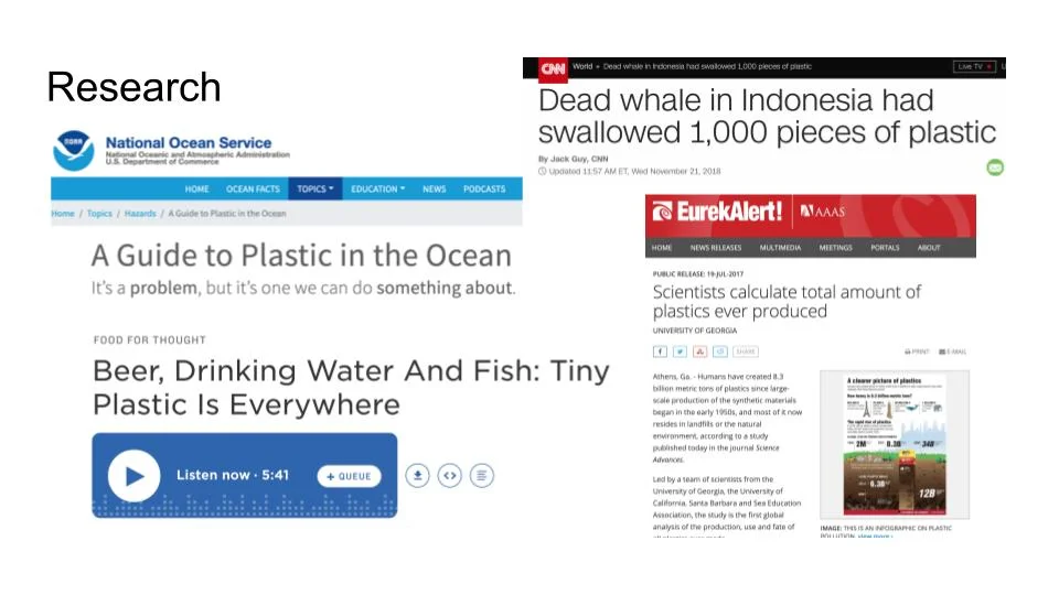 TURNING THE TIDE ON PLASTICS — Watershed Classroom