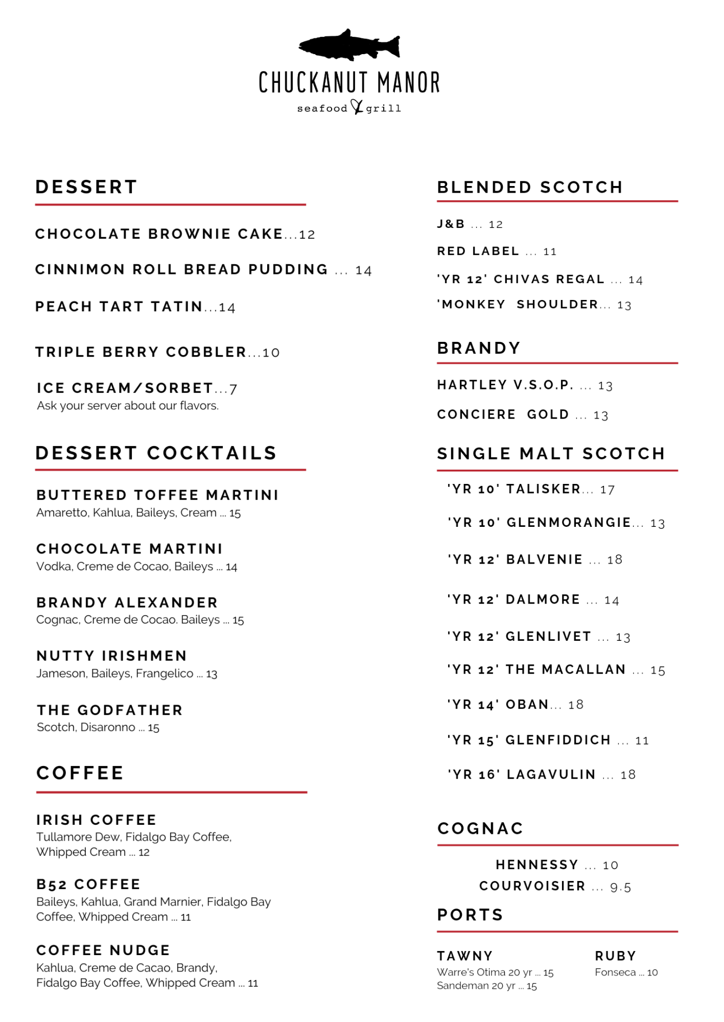 Chuckanut Manor Seafood & Grill