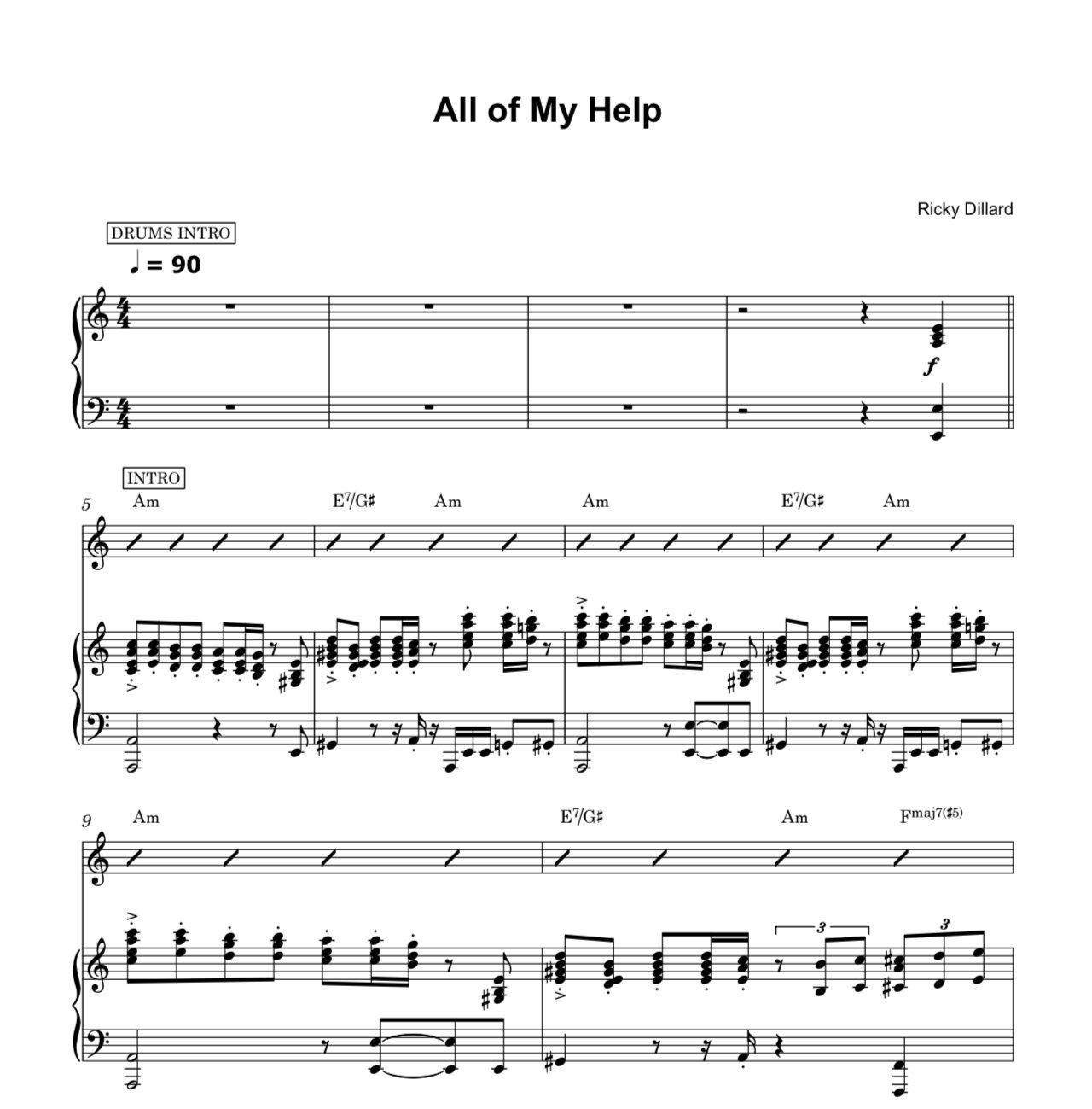 Choir Parts for Gospel Songs - SATB — Jules Kain Music
