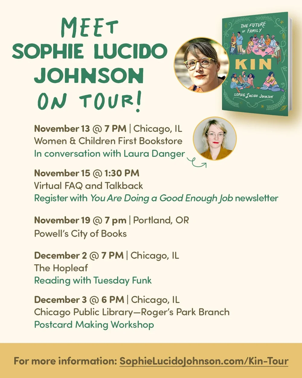 Kin Tour — Sophie Lucido Johnson