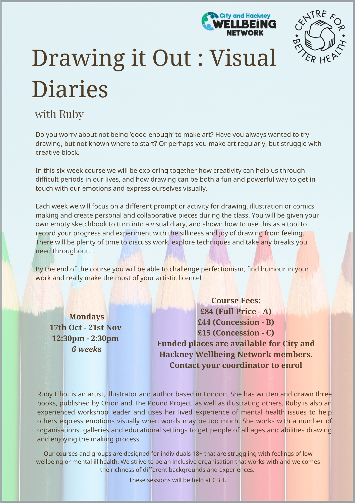 Creative, Mindfulness & Movement Courses — The Centre for Better Health ...