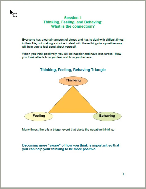 Cognitive Behavioral Therapy (CBT) in Schools — COPE Creating ...