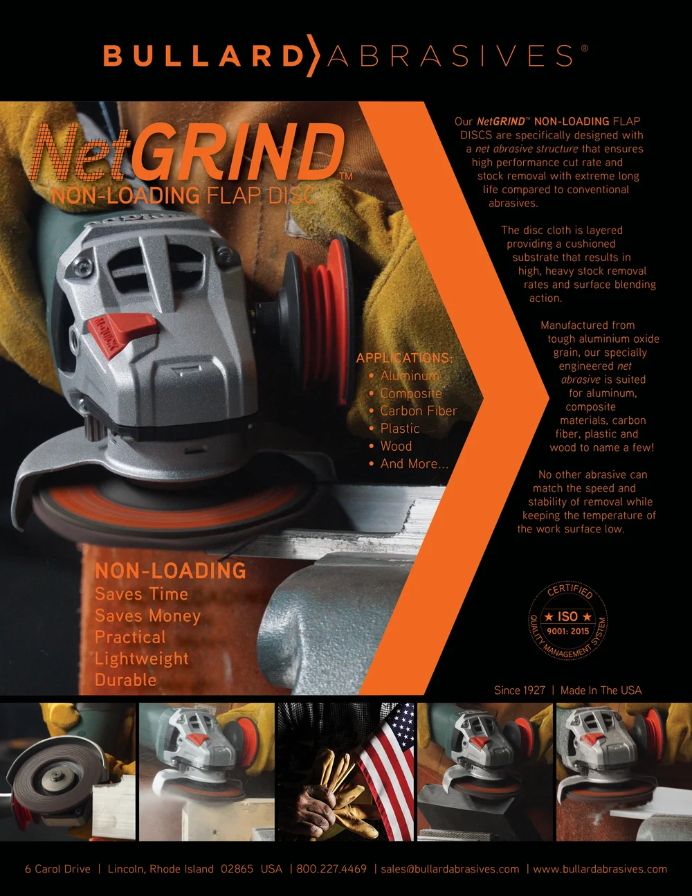 Bullard Abrasives | Custom Cutting Grinding and Finishing Abrasives