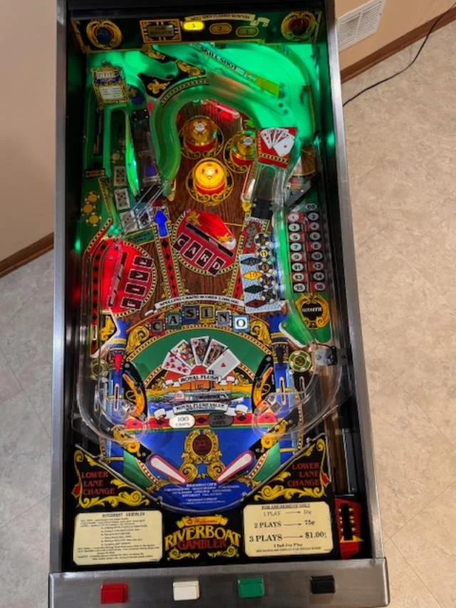 Riverboat Gambler — Arcades At Home - Chicago Area Pinball Repair