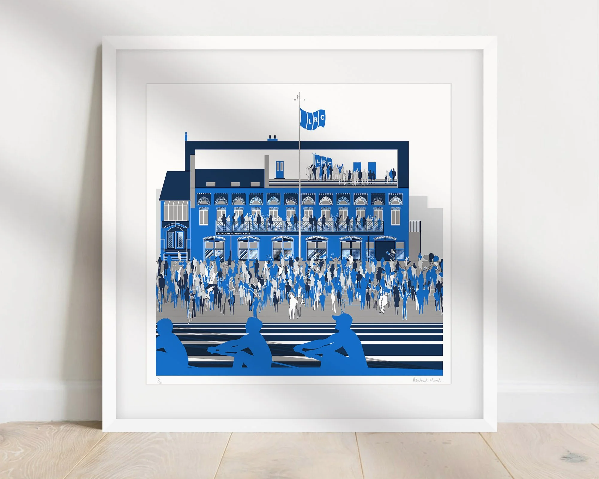 Thames Rowing Club, Putney — Rachel Hunt Illustration | Rowing Art ...