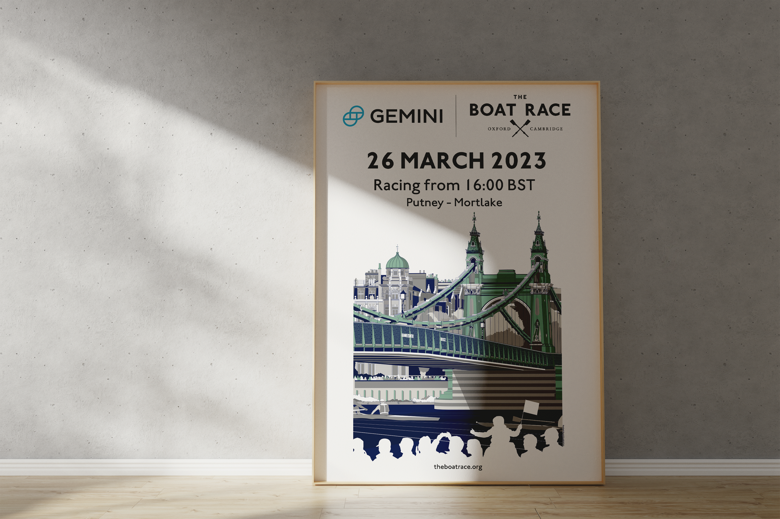 The Boat Race 2023 — Official Poster — Rachel Hunt Illustration ...