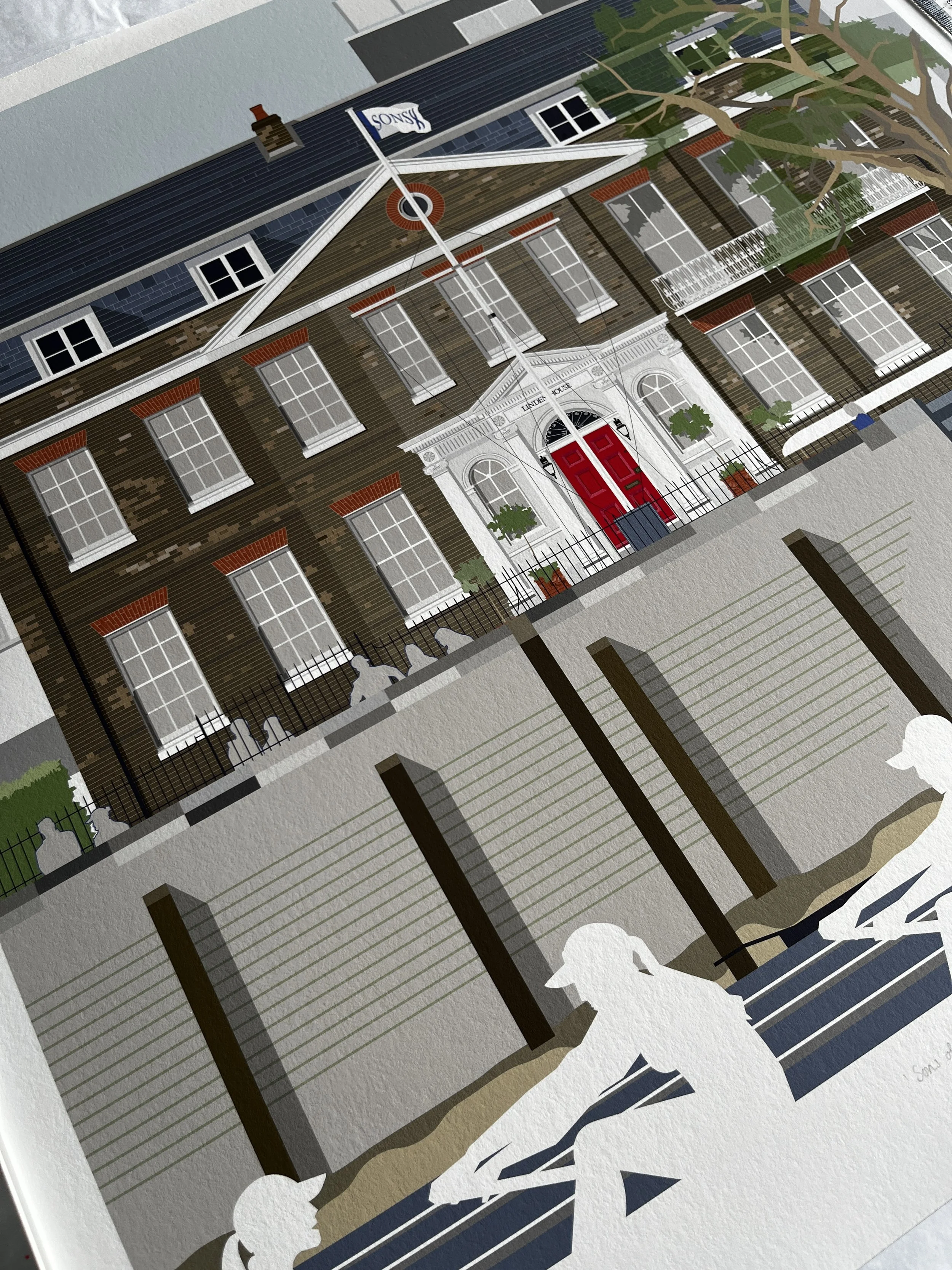 Sons of the Thames Rowing Club by Rachel Hunt Illustration — Rachel ...