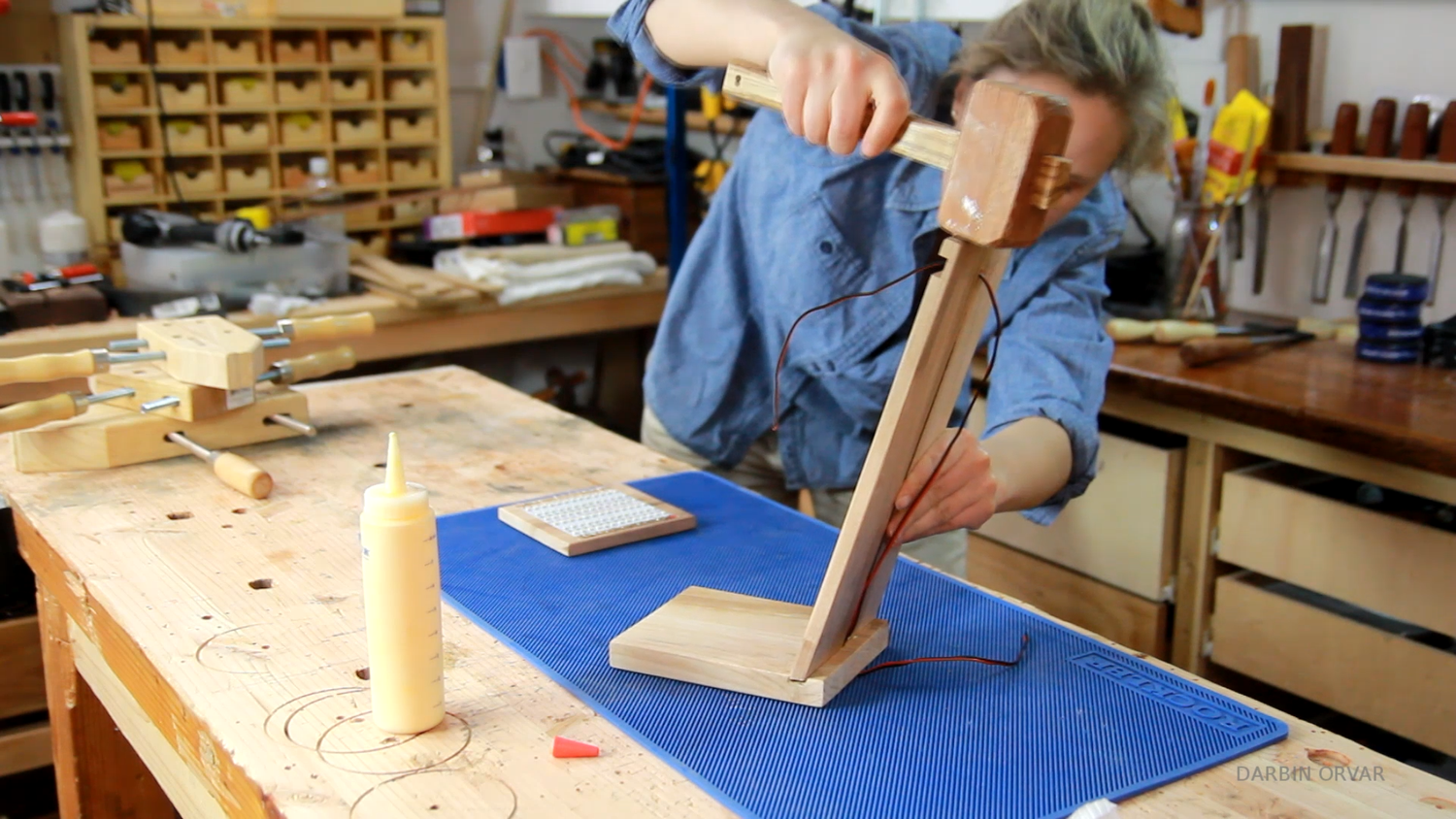 Awesome DIY Desk Lamp w/ LED Strip Lights — Darbin Orvar