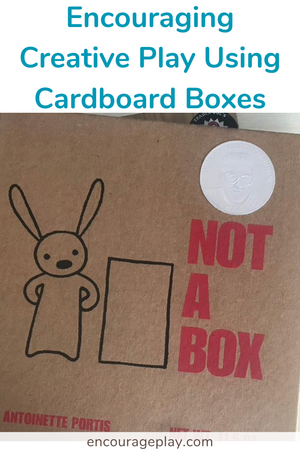 Playing With Cardboard Boxes - Inspired by Not A Box — Encourage Play