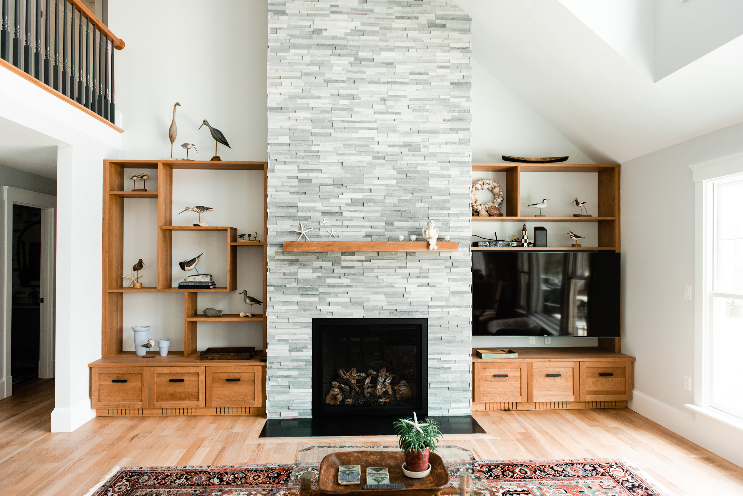 Solid Wood Built-Ins For Cape Cod Home — Hopes Woodshop