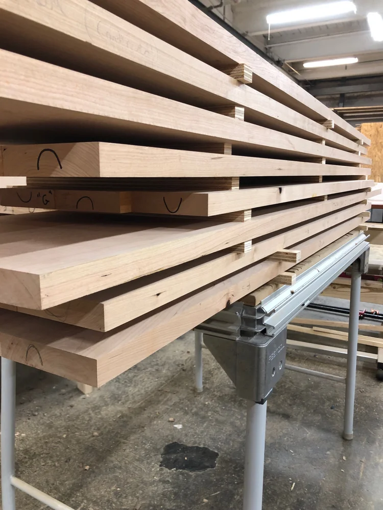 Solid Wood Built-Ins For Cape Cod Home — Hopes Woodshop