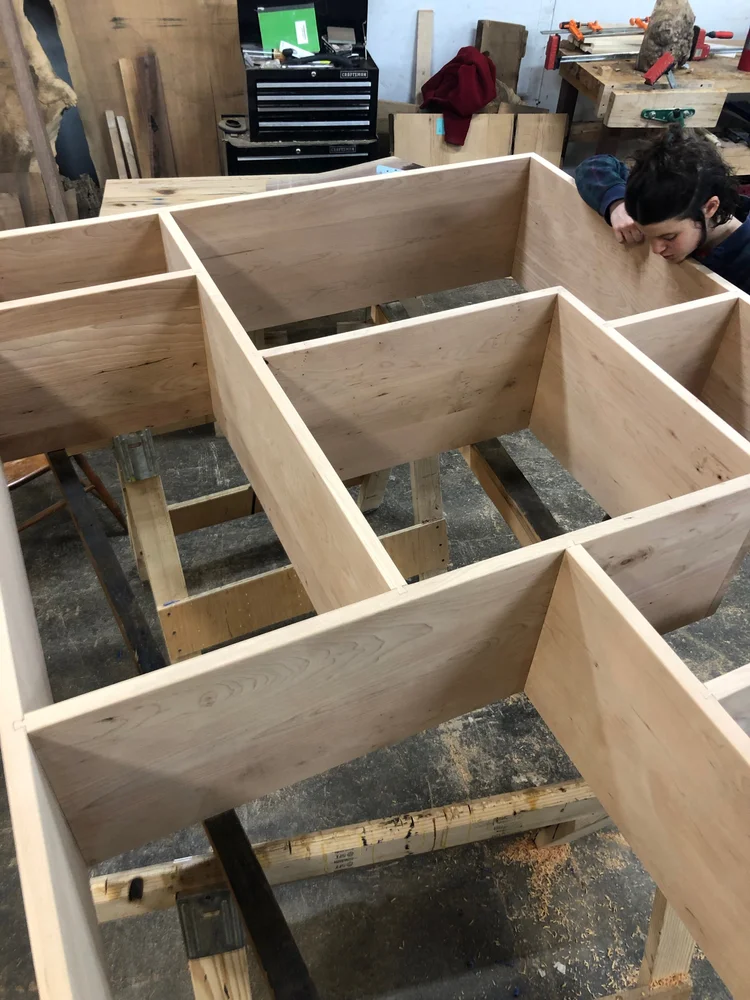 Solid Wood Built-Ins For Cape Cod Home — Hopes Woodshop